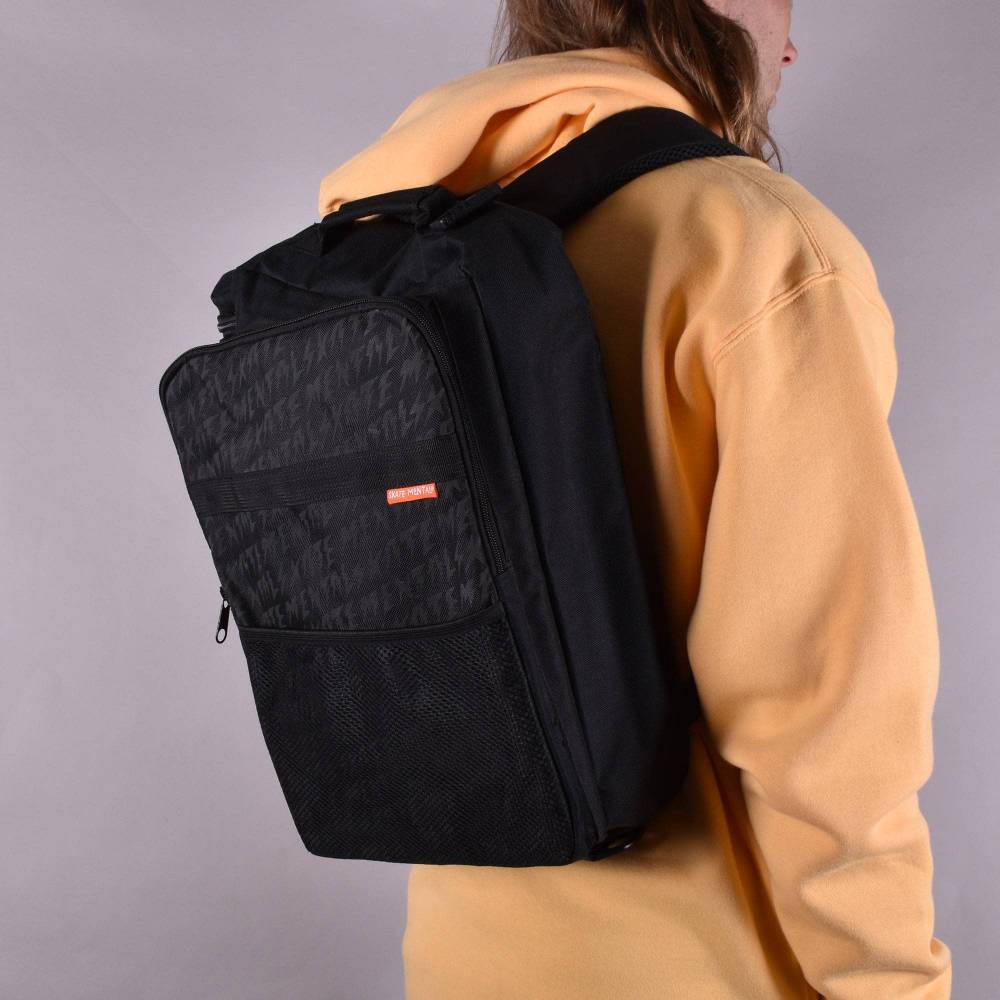 Skate Mental Messenger Backpack - Black - ACCESSORIES from Native Skate ...